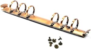 Amazon.com : OEAYA 1Pcs Metal A6 Notebook 20mm 6-Hole Ring Binder ...