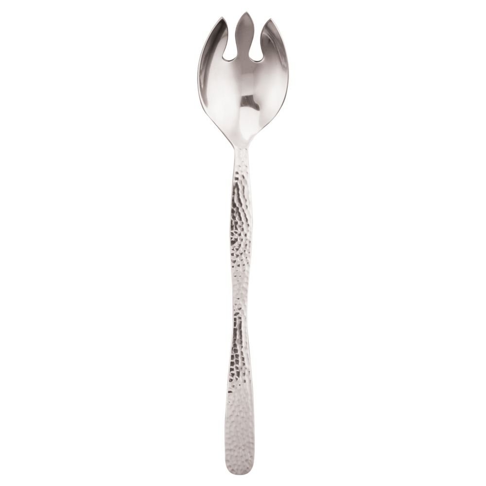 Amazon.com: American Metalcraft S/S 12" Notched Spoon with Hammered ...