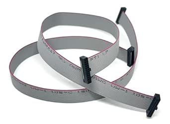 Amazon.com: 2-Pack 30cm 11.8 Inches 1.27mm 20P 2x10 F/F SWD Cable Mini ...