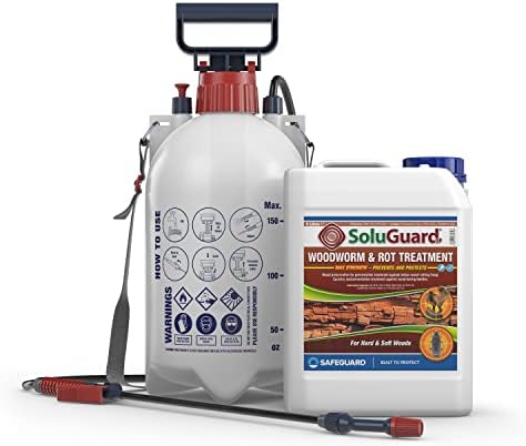 SAFEGUARD Soluguard Woodworm Treatment - Insects, Ready For Use High ...