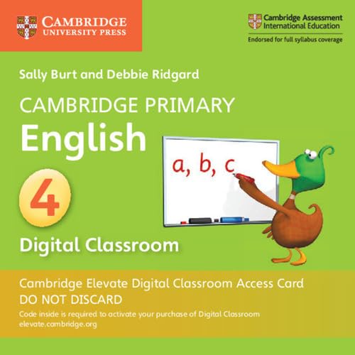 Cambridge Primary English Stage 4 Cambridge Elevate Digital Classroom ...