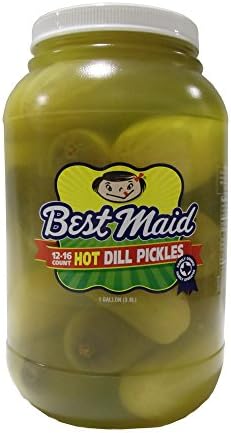 Amazon.com : Hot and Spicy Pickle Whole Dill Pickles Fresh Pack, 1 ...