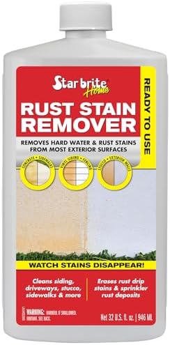 Amazon.com: STAR BRITE Rust Stain Remover Spray - Instantly Dissolve ...