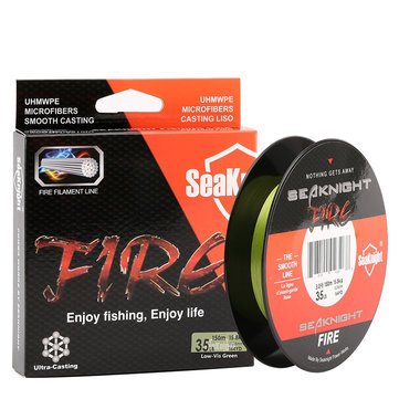 Buy Atoz prime Fishing Line 300M Fire Filament Line Ultra-Casting ...