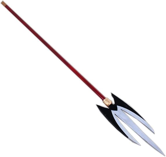 79cos One Piece Cosplay Prop Charlotte Katakuri Tridente Mogura 200cm ...