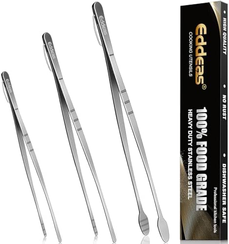 Amazon.com: Küchenprofi 12-Inch Tweezer Tongs in 18/10 Stainless Steel ...