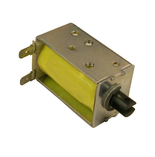 MSS Open (Box D) Frame Solenoid, Pull Type, 9.0 Volts DC Continuous ...