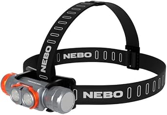 Amazon.com: NEBO Transcend 3K Headlamp | 3000 Lumen, 5 Light Modes, USB ...