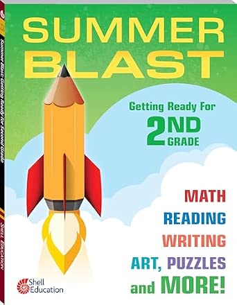 Amazon.com: Summer Blast: Getting Ready for Second Grade – Full-Color ...