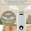AGARO Grand Cool Mist Ultrasonic Humidifier, 12 Litres, For Bedroom ...