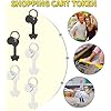 Neyared 5PCS Trolley Key Release Tool, Trolly Coin for Supermarket Cart ...