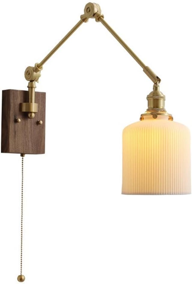 Amazon.com: N/A Swing Long Arm LED Wall Light Fixture Zip Switch Up and ...