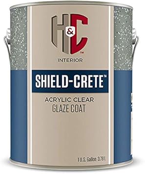 Amazon.com : H&C Shield-Crete - Epoxy 1 Gal. Can.8 Fill : Sports & Outdoors