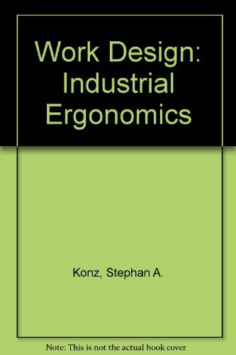 Buy Work Design: Industrial Ergonomics Book Online at Low Prices in ...