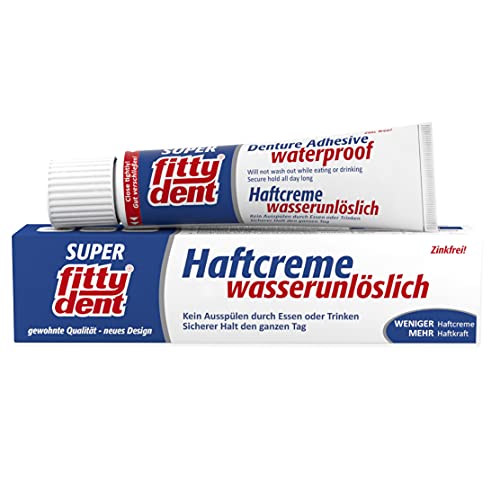 Haftcreme Ohne Zink Und Paraffin