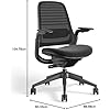 Steelcase 435A00 Series 1 Work Chair Office, Licorice : Amazon.com.mx ...