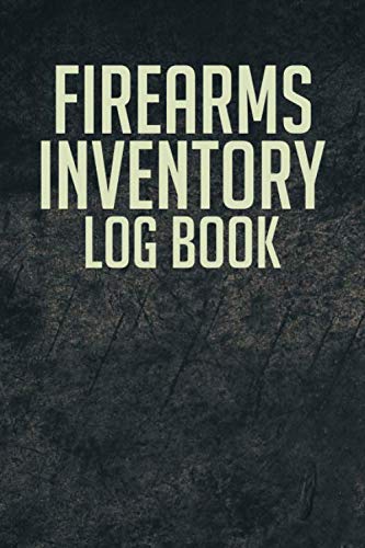 gun log books: personal firearms record book: recordbook, firearms ...
