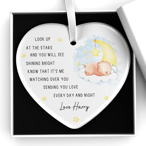 Beecreative Personalised Baby Memorial Gifts, Miscarriage Gifts For Mum ...
