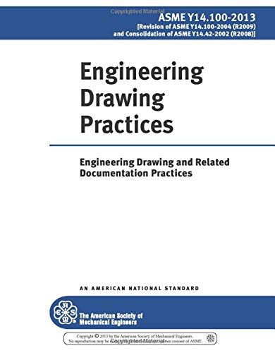 ASME Y14.100-2013: Engineering Drawing Practices | Amazon.com.br