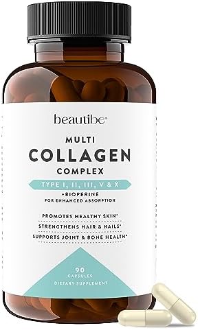 Amazon.com: Sanar Naturals Collagen Pills with Vitamin C, E - Reduce ...