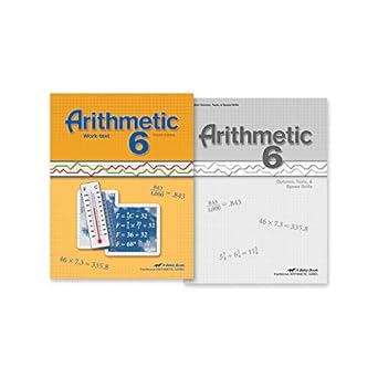 Amazon.com: Grade 6 Arithmetic Child Kit - Abeka 6th Grade Mathematics ...