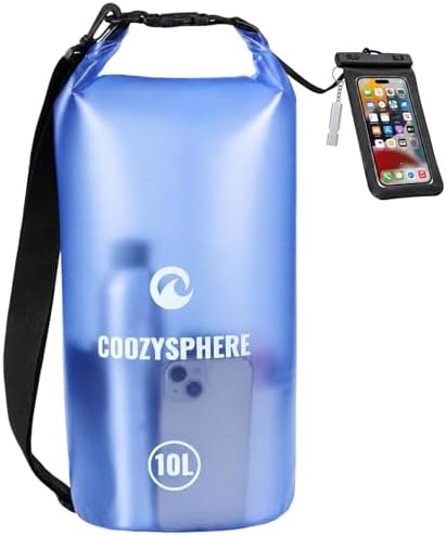 Amazon.com: CoozySphere Dry Bag Waterproof 5L, Roll Top Lightweight ...