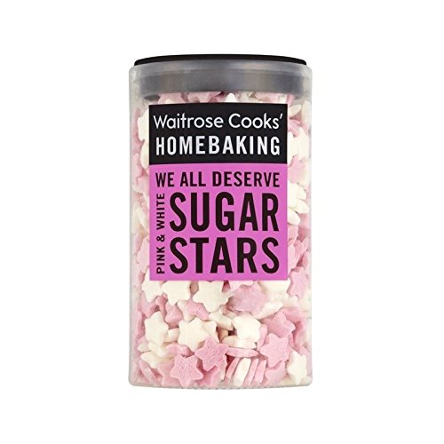 Amazon.com: Pink & White Sugar Stars Waitrose 52g - Pack of 2