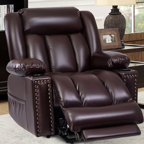 Amazon.com: Cfvyne Large Power Lift Chairs Recliners for Big and Tall ...