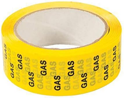 Dickie Dyer 871775 90.711 'Gas' Identification Tape 38 mm x 33 m ...