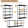 Amazon.com: eShelf 48"W Heavy Duty Garage Shelving Unit, 5-Tier ...