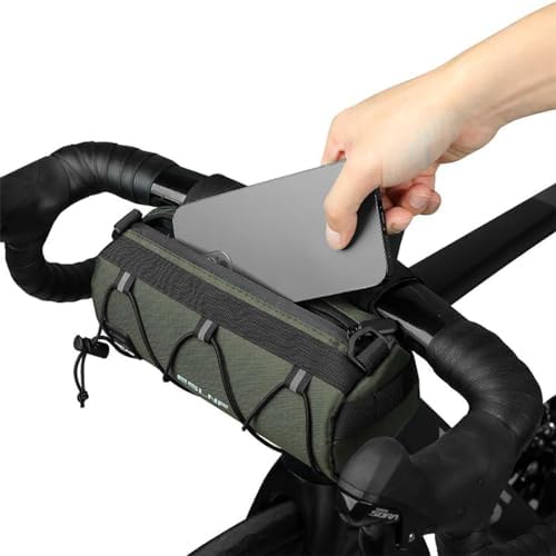 Amazon.com: UNIQOCK Bike Handlebar Bag Small Bicycle Handle Bar Bag ...