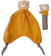 Amazon.com: CUDDLE CORNER Bunny Stuffed Animal Organic Cotton Baby ...