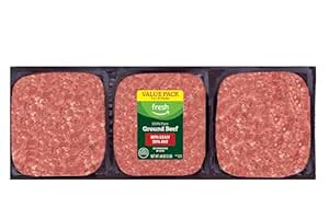 Amazon.com: Reduced Shelf Life, Amazon Grocery, Ground Beef, 80% Lean ...