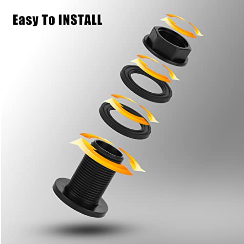 Threaded Pvc Bulkhead Fitting at Raymond Soliz blog