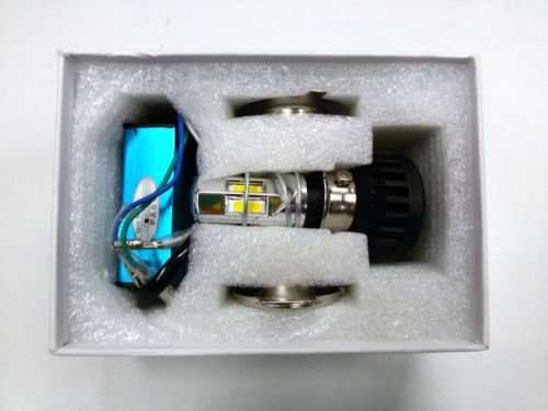 RTD 6 LED HID KIT White Light Bike/CAR Headlight HIGH/Low Beam - (12V ...