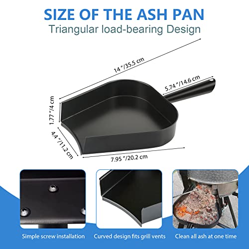 Snapklik.com : Ash Pan Big Green Egg, Stainless Steel Ash Tool Kit Ash ...