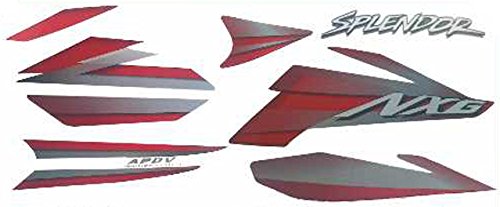 BikzSpare Complete Sticker KIT Splendor NXG Type 4 : Amazon.in: Car ...