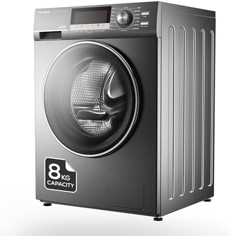 Bompani Front Load Washer, 8KG Capacity, Electromagnetic Door Lock ...