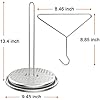 Amazon.com: Perforated Turkey Fryer Hook with Base Rack, Stainless ...