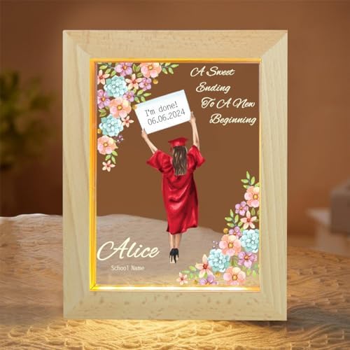 Personalized Graduation Gifts for Her Class of 2024, Custom Acrylic ...