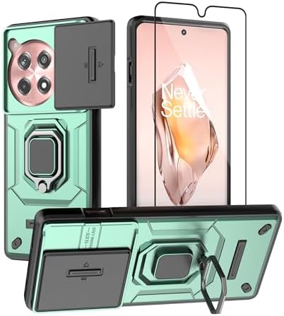 Amazon.com: Futanwei for OnePlus 12R Phone Case with Screen Protector ...