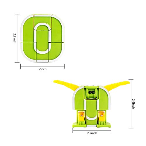 Lydaz Number Bots Robot Toys for Kids 3-5, STEM Learning Educational ...