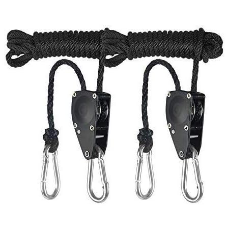 Amazon.com : iPower GLROPE 1-Pair 1/8 Inch 8-Feet Long Heavy Duty ...