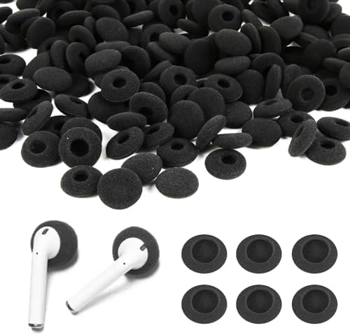 100PCS Foam Earbud Earpad Replacement Sponge Covers,Earphone Foam ...