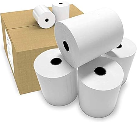 True-Ally 79MM x 50 mtr (3 Inch) (55 GSM) Thermal Paper roll ideal for ...