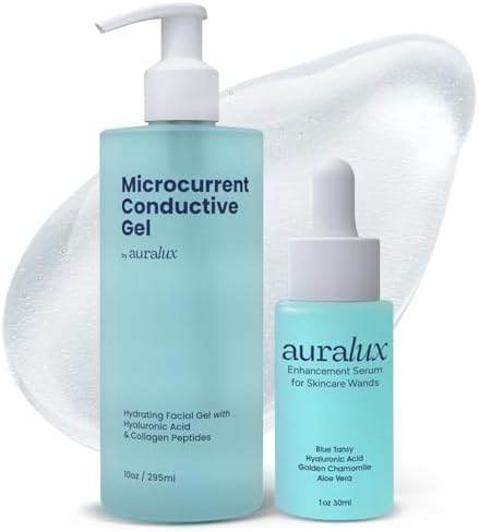 Amazon.com: Red Light Therapy Serum & Conductive Gel Bundle, Hydrating ...