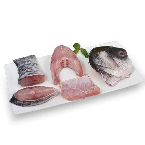 Fresh Catla Fish Curry Cut/Bengali Cut with Head, 500 g : Amazon.in ...