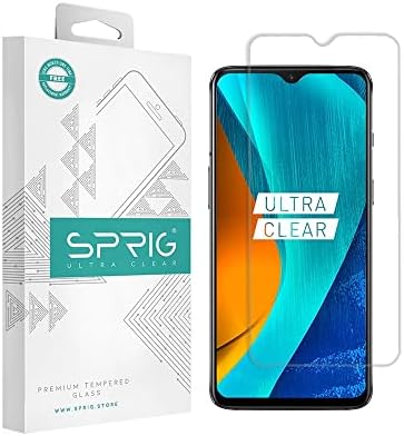 Sprig Clear Tempered Glass Screen Protector for Poco F4 5G, Scratch ...
