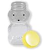 Amazon.com : RetroPak PB06W24RP 24 Count Plastic Panel Honey Bear with ...