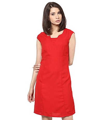 Buy Geet Textiles Women A-Line Dress (GT001_XL_Red_Xtra Large) at Amazon.in